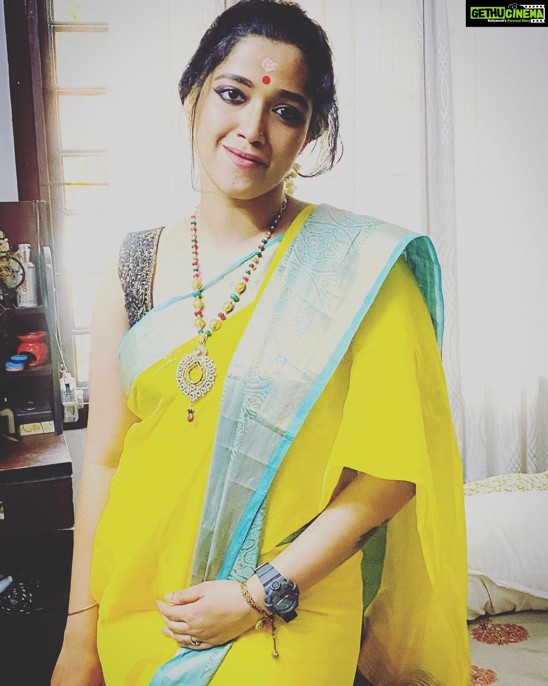 Abhirami Suresh Saree