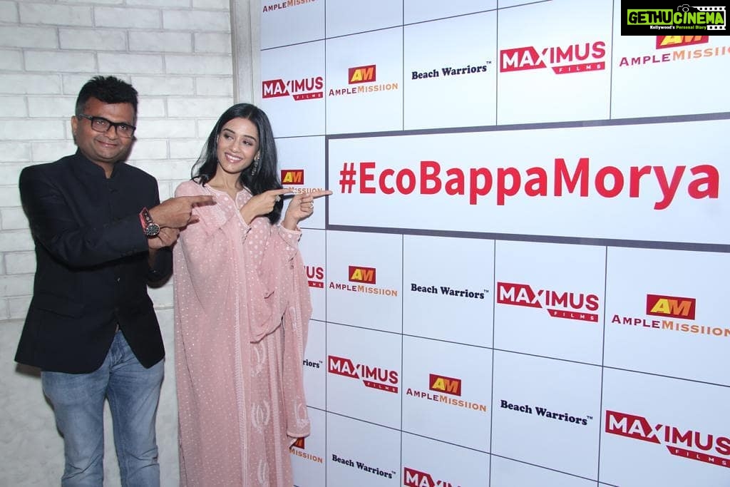 Amrita Rao Instagram – Previewed ECO BAPPA MORYA an Awareness Video Made By Me to Promote Eco ...