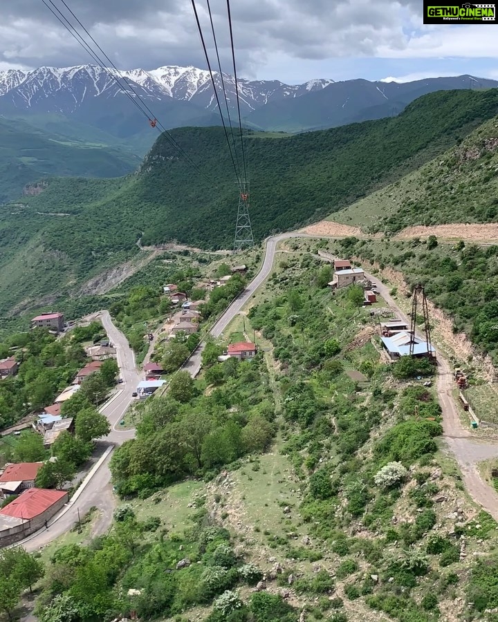 Aparnaa Bajpai Instagram – Wings of Tatev: Took the longest ropeway in ...