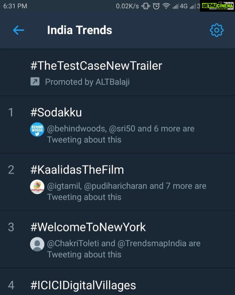 Bharath Instagram – Finally first look of kaalidas !! Thanks nanba ...