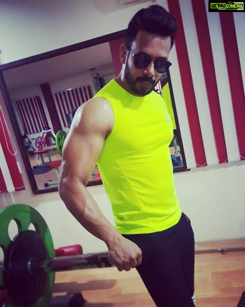 Bharath Instagram - "Simba" first cut trailer voice over finished last ...