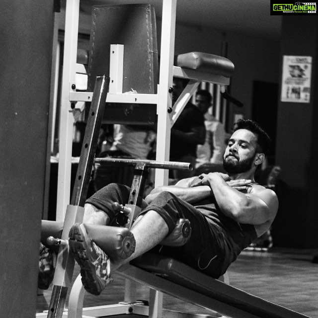 Bharath Instagram – Push till u puke !!!!💪🏻👍🏻😀 | Gethu Cinema