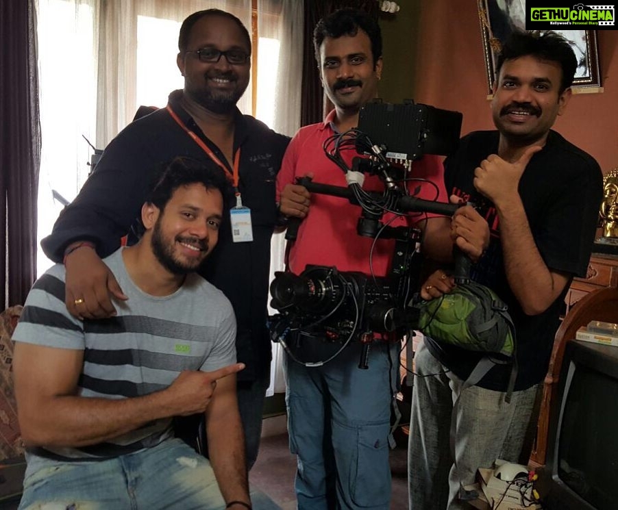 Bharath Instagram – “SIMBA” 2nd schedule started !!! Full on masti 😃😃 ...