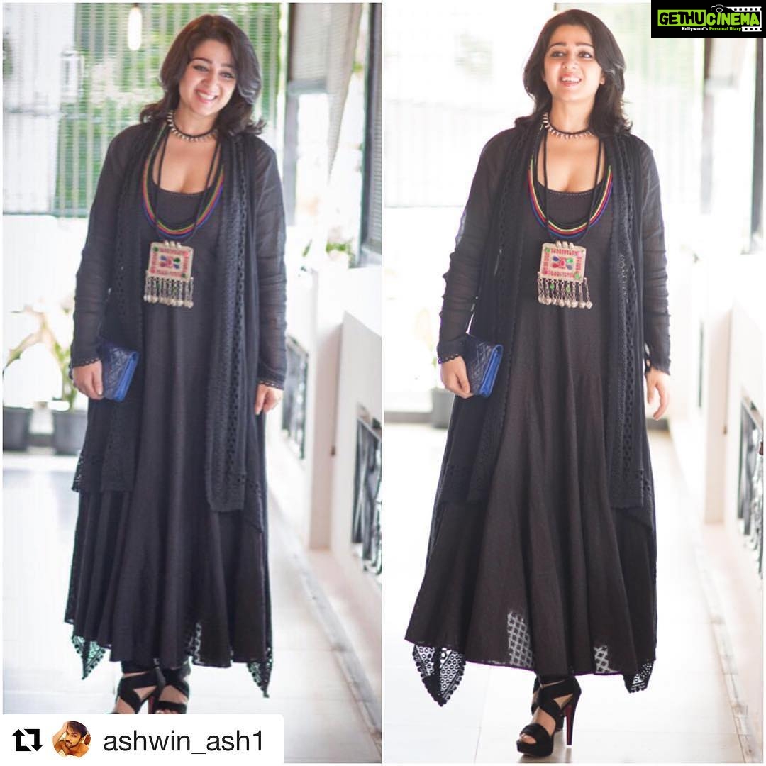 Charmy Kaur Instagram – #Repost @ashwin_ash1 with @repostapp ・・・ @charmmekaur charms in # ...