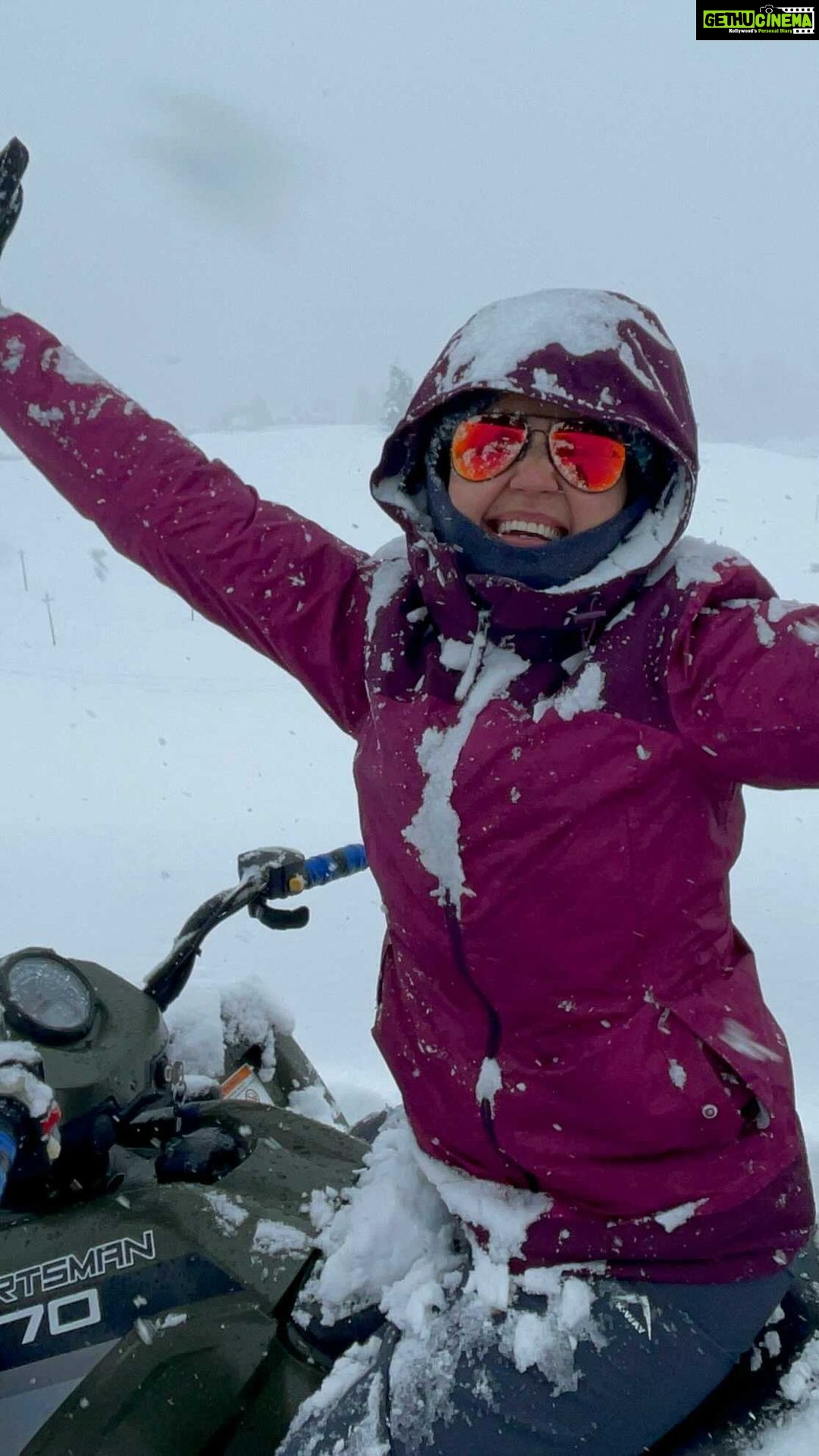 Gajala Instagram – Gazala gulmarg ATV -10*C #gazala #gajala #gulmarg # ...