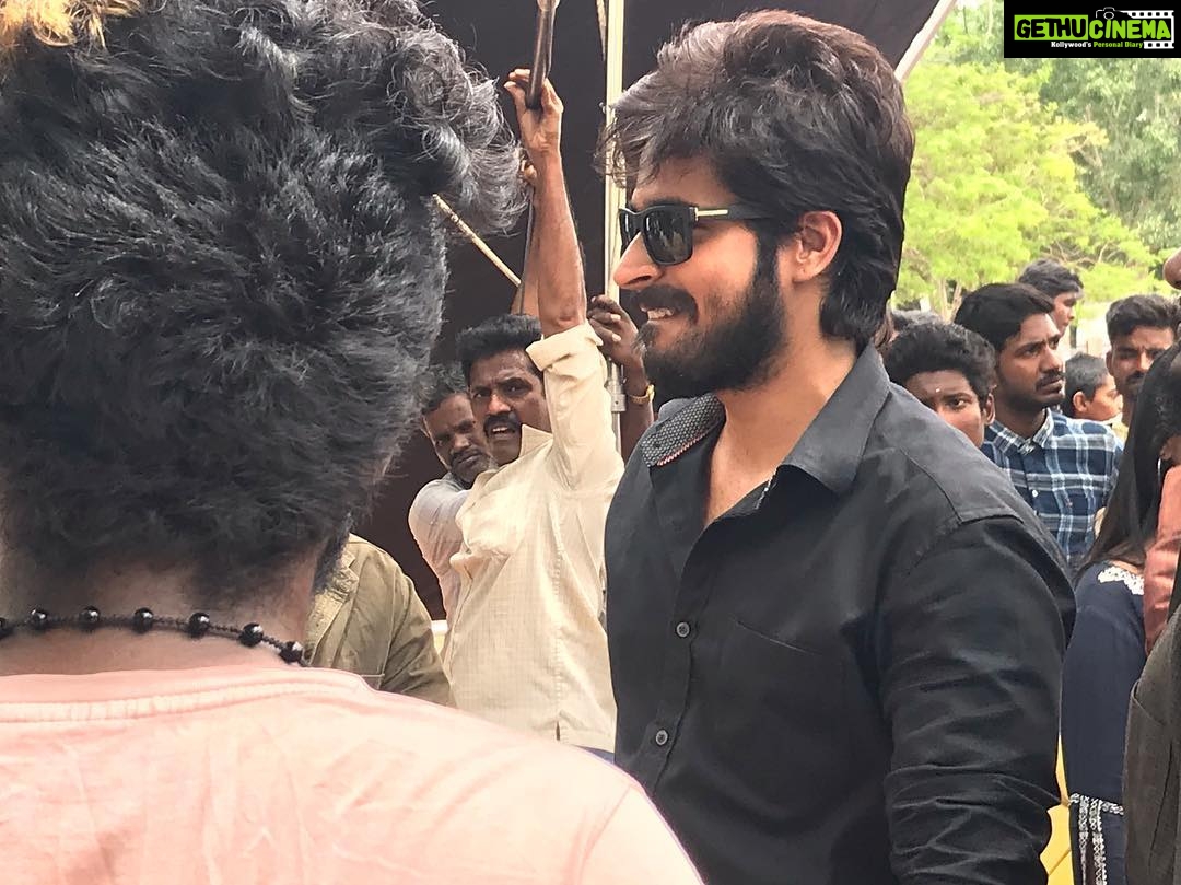 Harish Kalyan Instagram – Some behind the scene pics of the “Thean ...