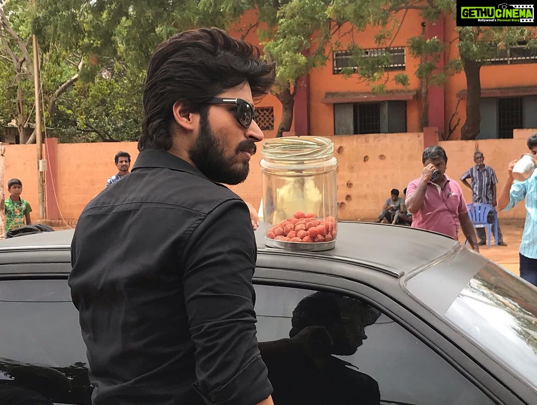 Harish Kalyan Instagram – Some behind the scene pics of the “Thean ...