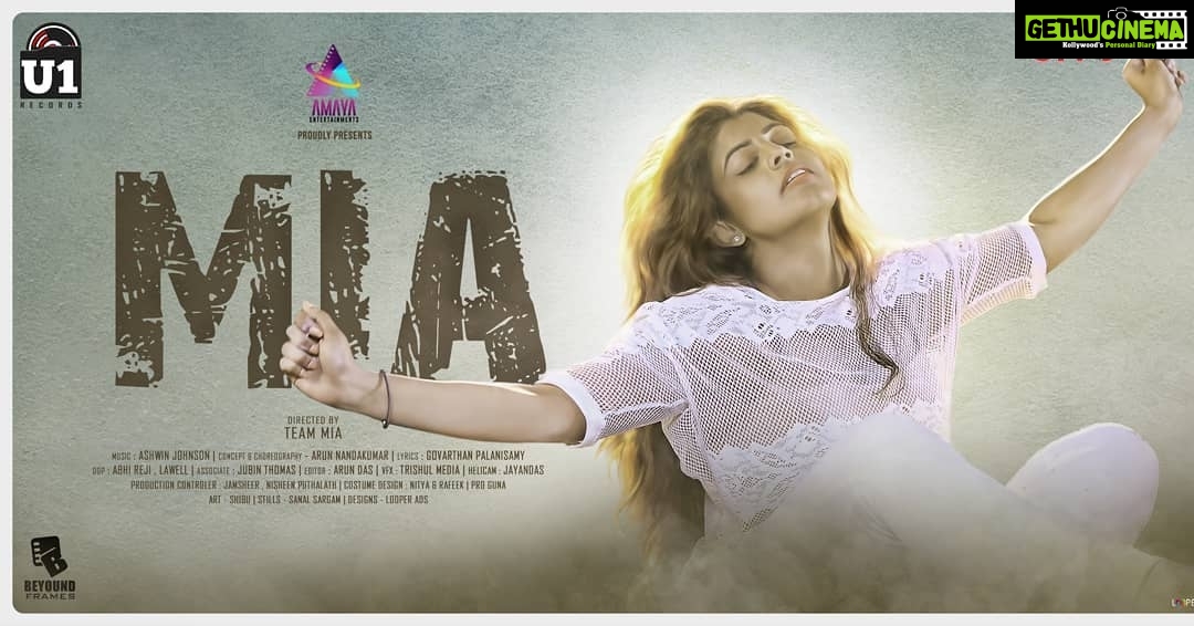 Iniya Instagram – Teaser of #MIA | Full track out on July 5th ️ Catch ...