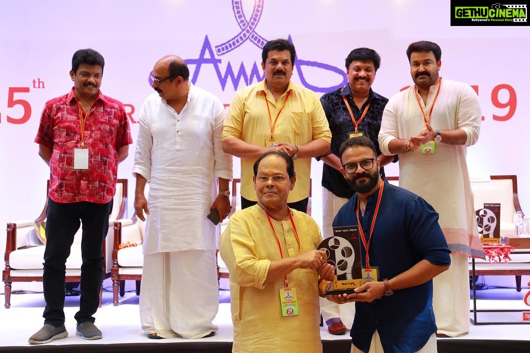 Jayasurya Instagram – Been honoured by Amma for The Best Actor Award ...