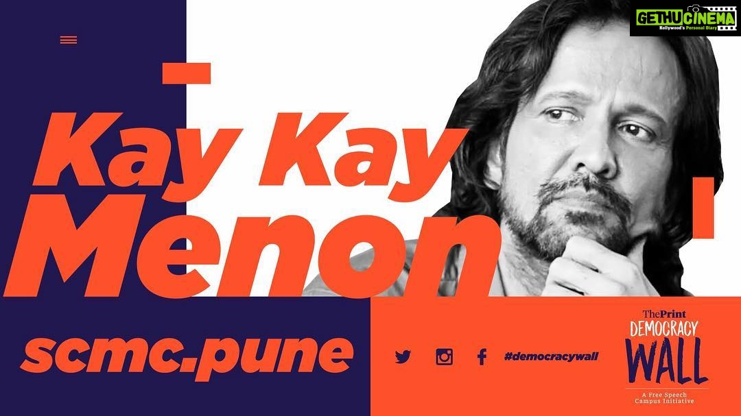 Kay Kay Menon Instagram – Interaction with students at the 8th edition ...