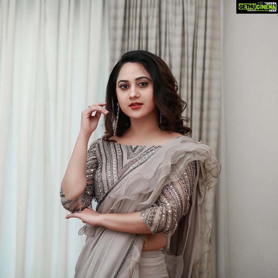 Miya George Instagram – If u r running out of tym to attend a reception or a party I highly ...