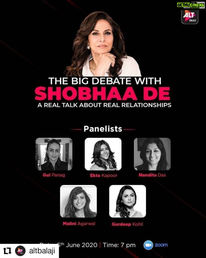 Nandita Das Instagram - Do watch the lovely @rasikadugal and the fab @mukulchadda in yet another ...