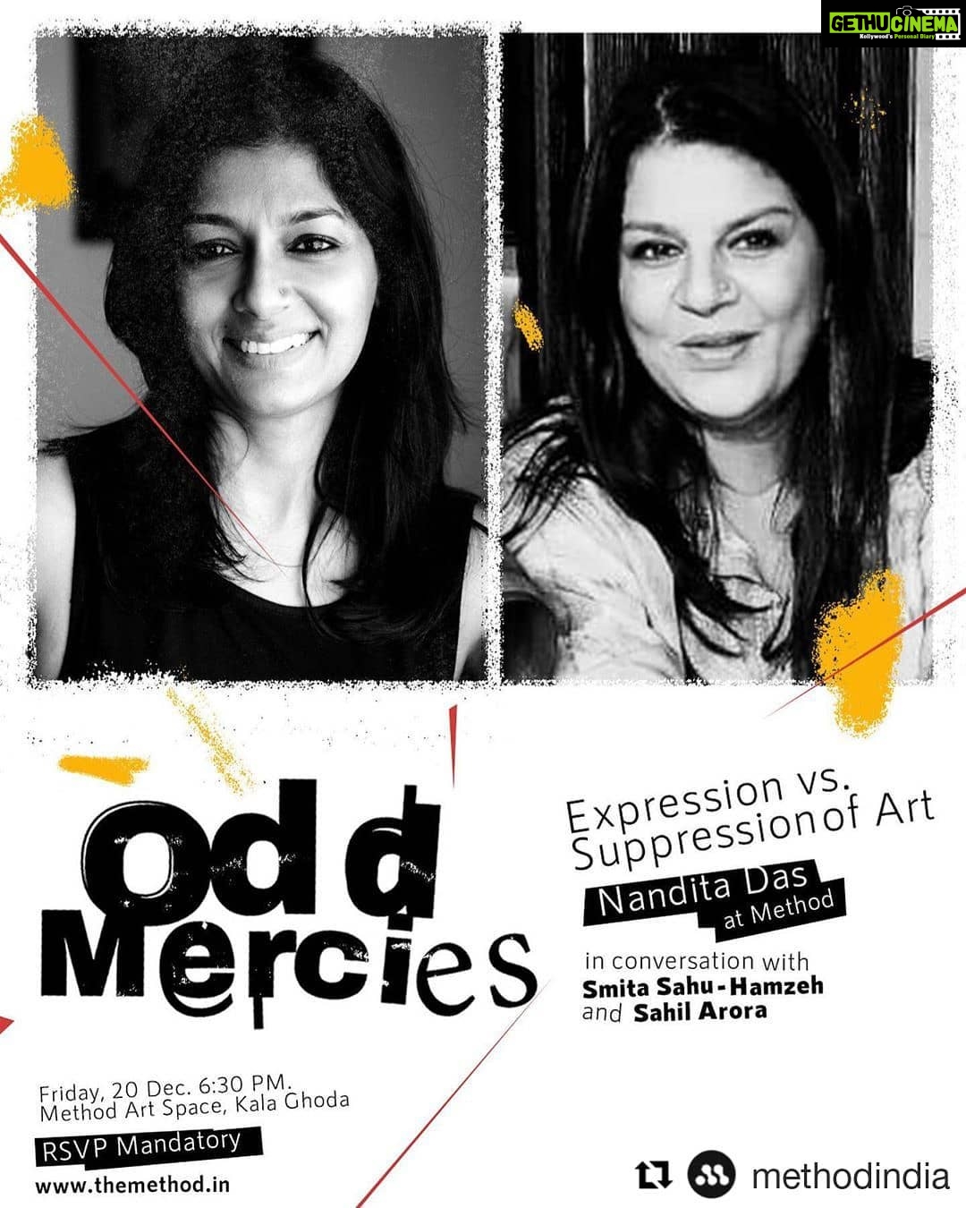 Nandita Das Instagram – #Repost @methodindia ・・・ The timing of this ...