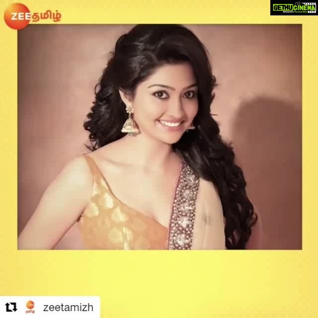 Neelima Rani Instagram – Nandri @zeetamizh 🙏🙏 feeling special..thanks ...