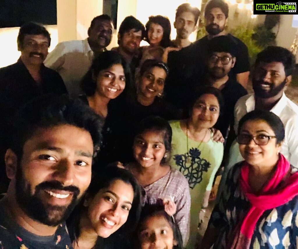 Poornima Bhagyaraj Instagram - First day of shoot in 2020 for Kanmani ...