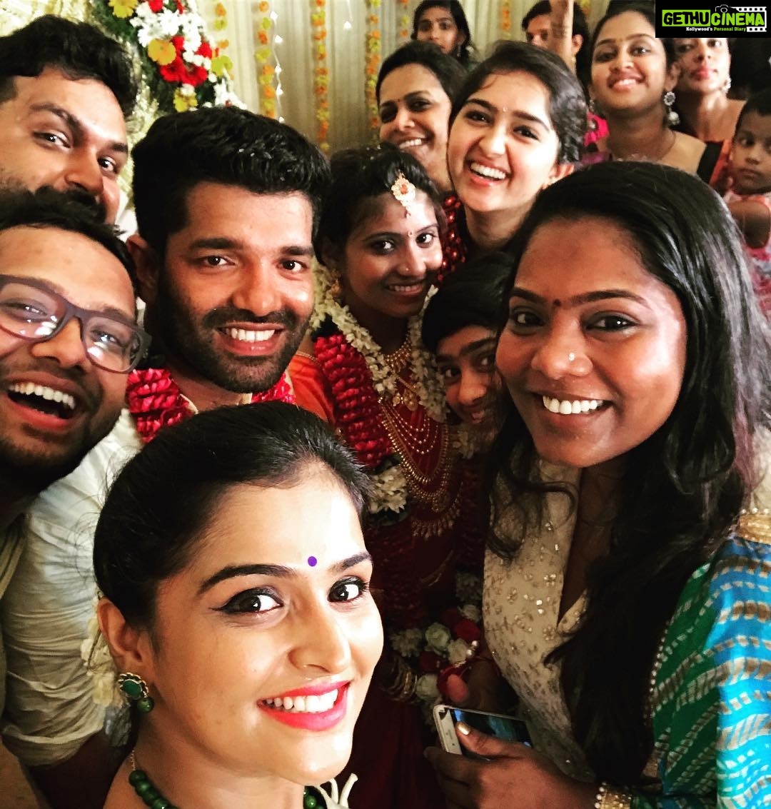 Remya Nambeesan Instagram – Happy married life ARUN n SWATHI 😍 ️ ...