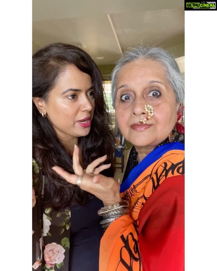 Sameera Reddy Instagram – New video out tomorrow ! Saasu Bai in Da ...