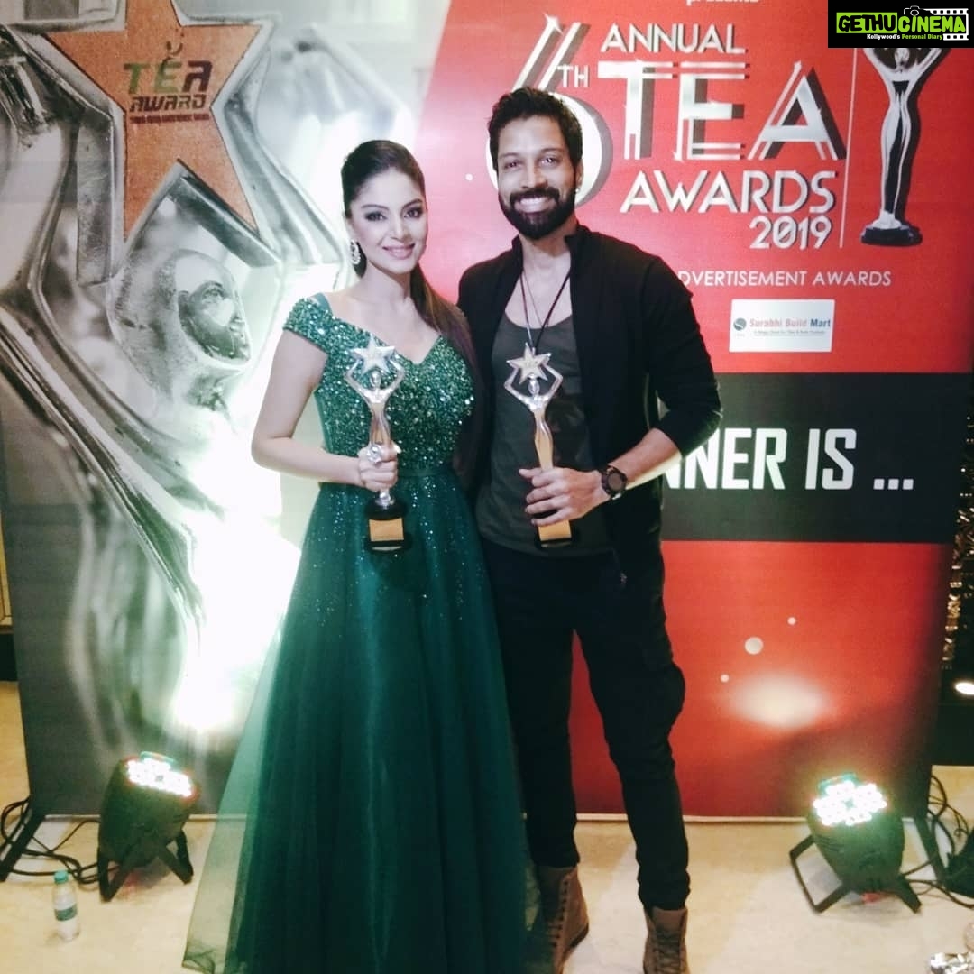 Sanam Shetty Instagram – Deeply privileged to receive the ‘Face Of The ...