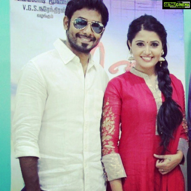 Sandra Amy Instagram – Dharani movie press meet | Gethu Cinema