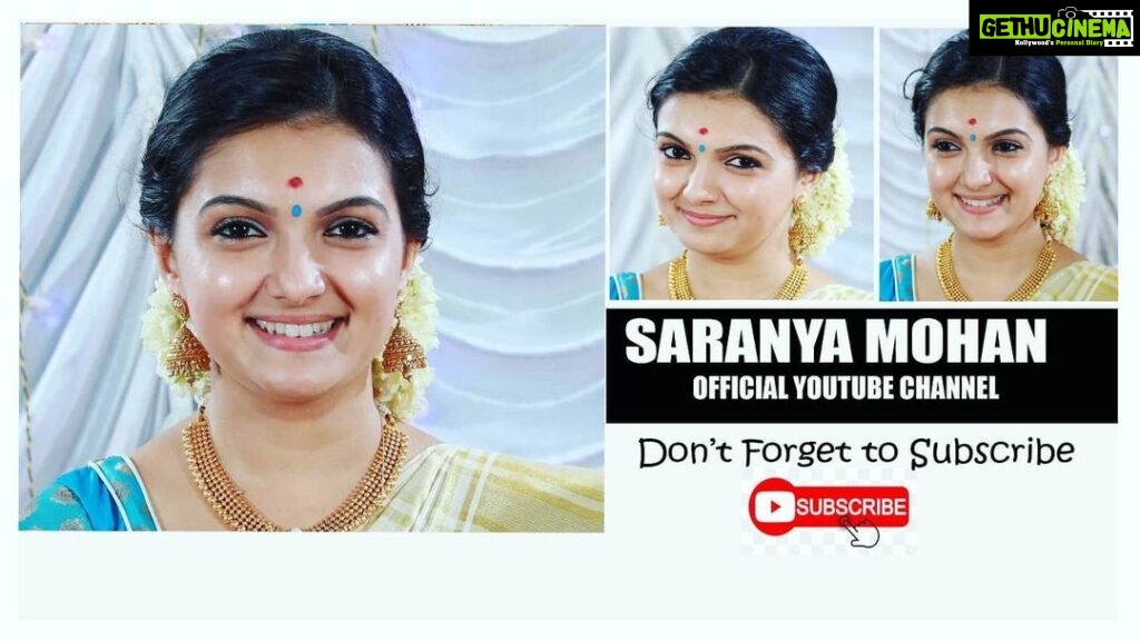 Saranya Mohan Instagram – 5 years of our engagement memories. And the second pic depicts who is ...