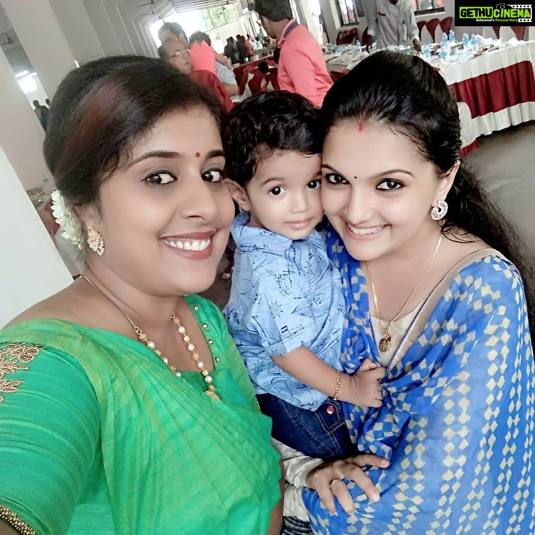 Saranya Mohan Instagram – Vishu and tamil new year wishes :) Pic credit ...
