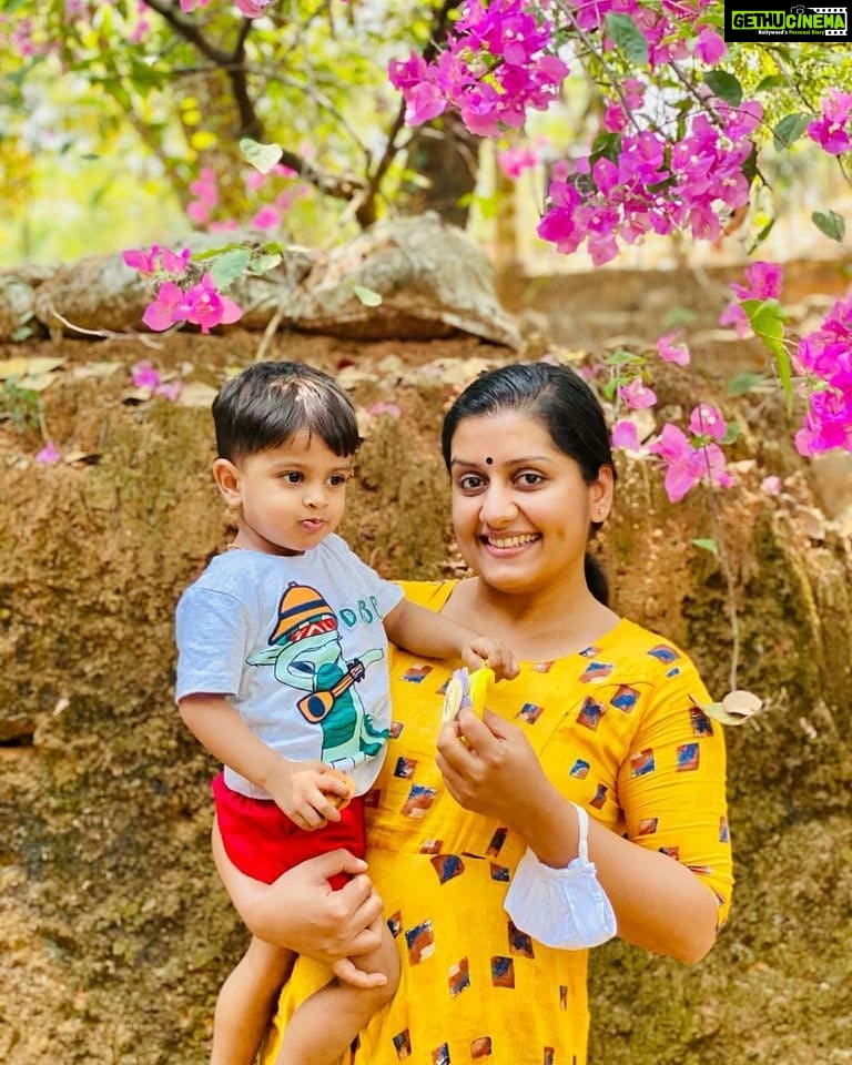 Sarayu Mohan Instagram - Ahaan♥️ Muriyankanni - Gethu Cinema