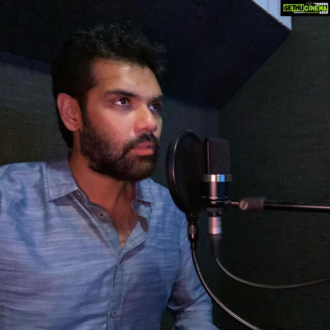 Sibi Sathyaraj Instagram – Started dubbing for #Ranger 🐅 today ...