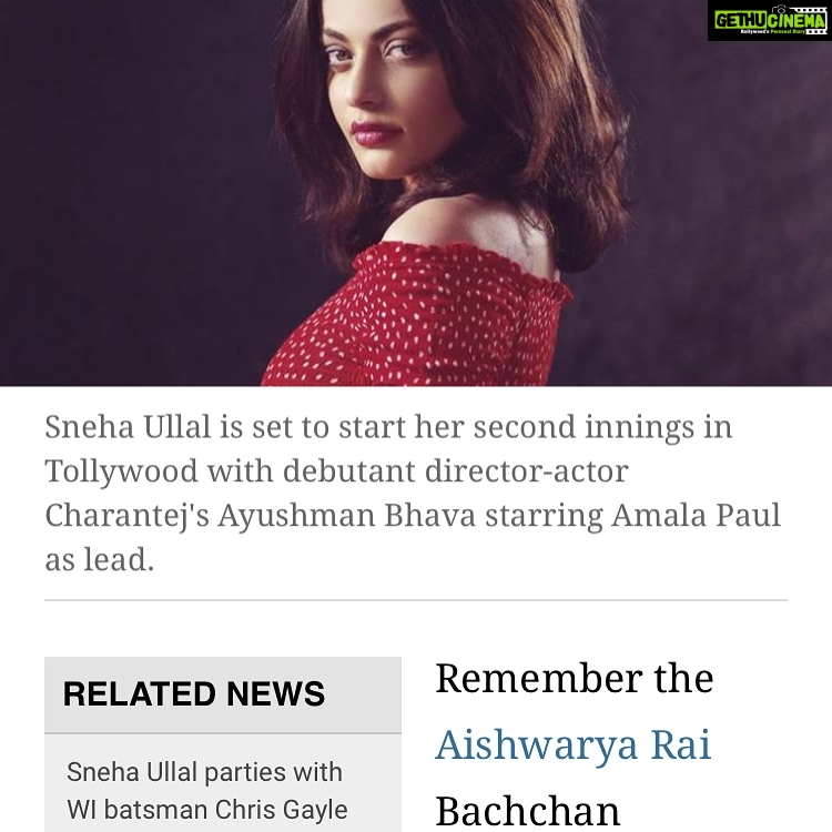 Sneha Ullal Instagram – And so much more support.Feels good to be heard.Thank you everyone ...