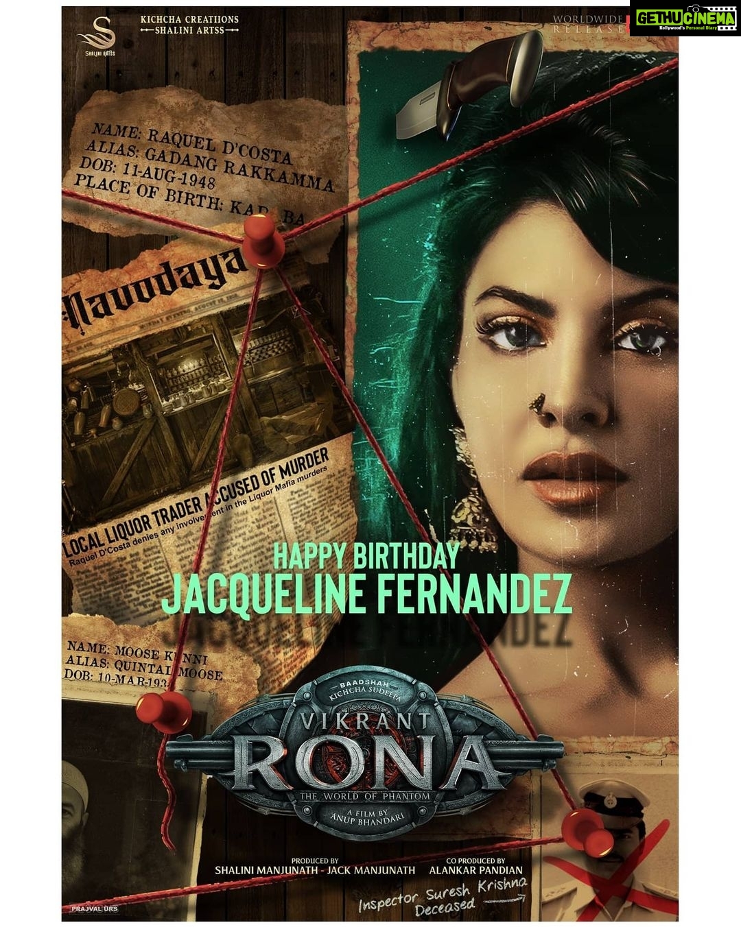 Sudeep Instagram – Wishing you the best @jacquelinef143 ,, Have a ...