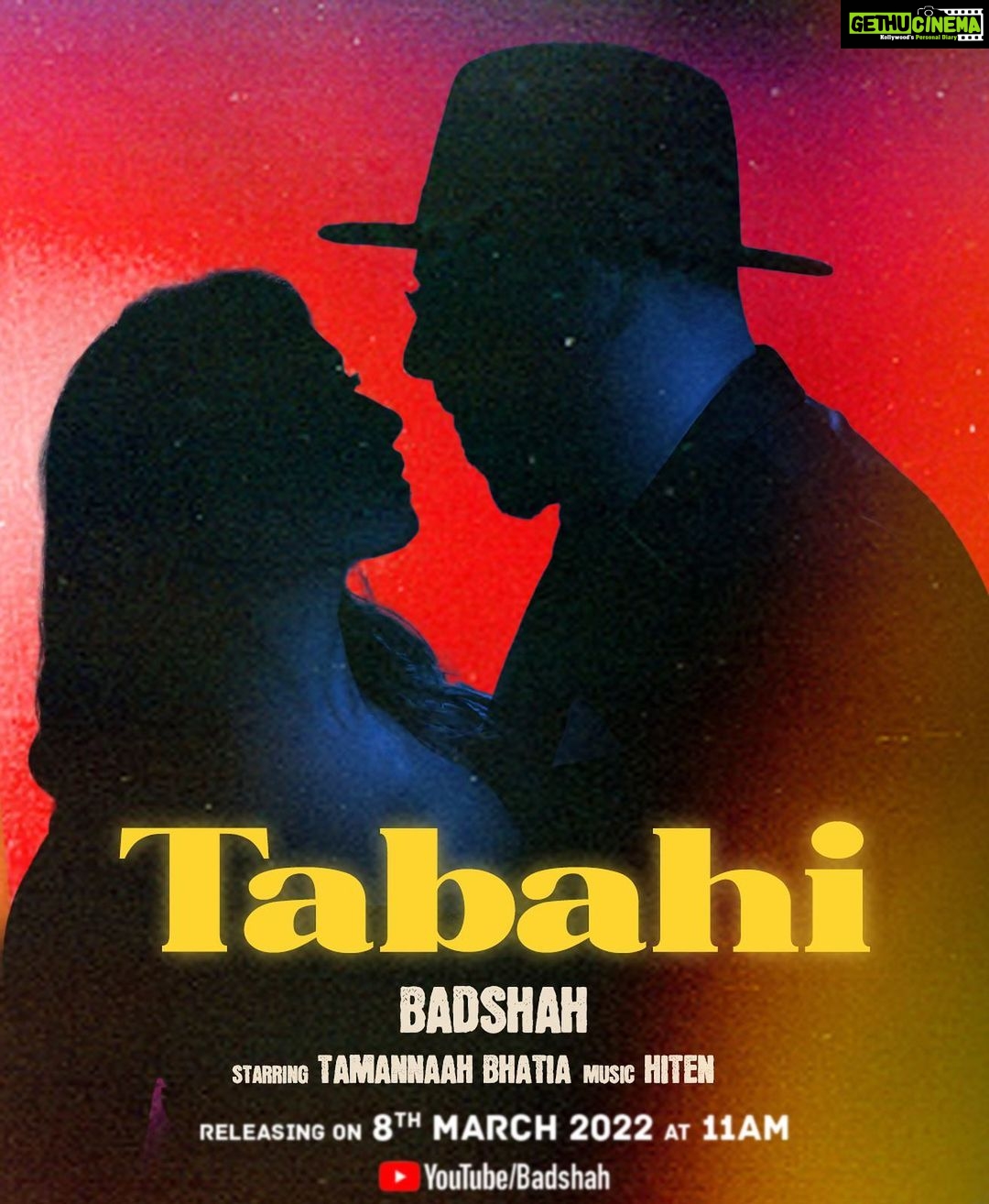 Tamannaah Instagram – Paani se zyaada pyaas hai teri. #Tabahi releases ...