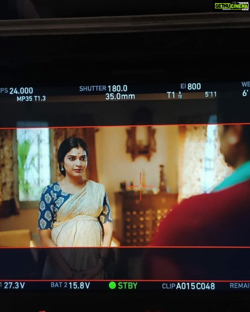 Dharsha Gupta Instagram – 🥰Rudhrathandavam Aarambam🥰 Movie shoot ...