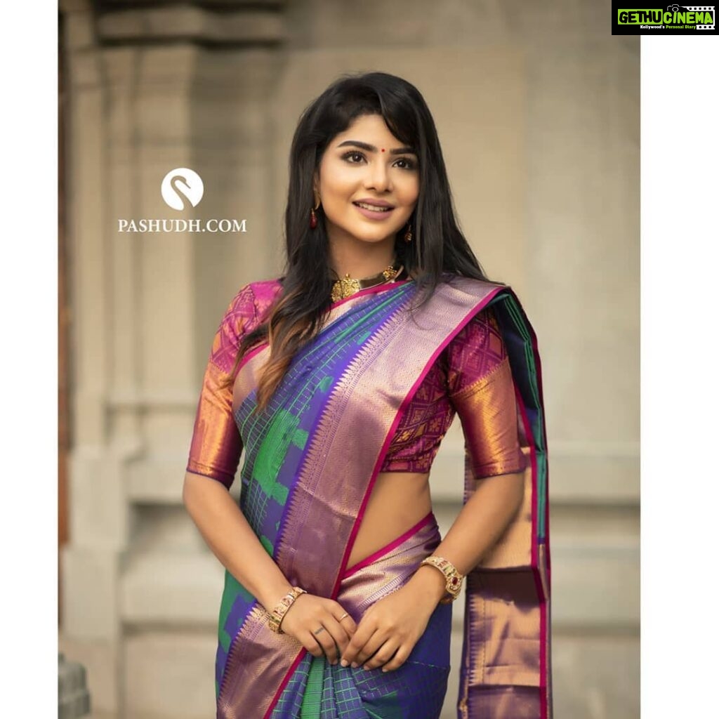 Pavithra Lakshmi Instagram – That dramatic dreamy look when I posed for ...