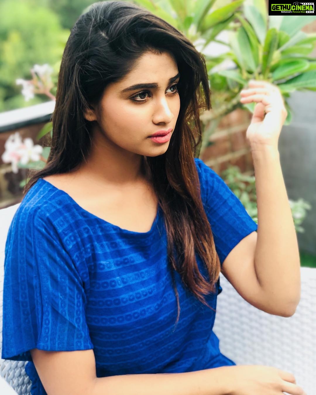 Shivani Narayanan Instagram – 💙 Good Evening | Gethu Cinema