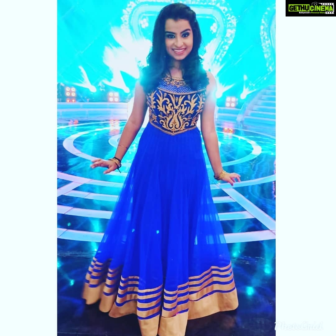 Sivaangi Krishnakumar Instagram – 👗💙🔥 | Gethu Cinema