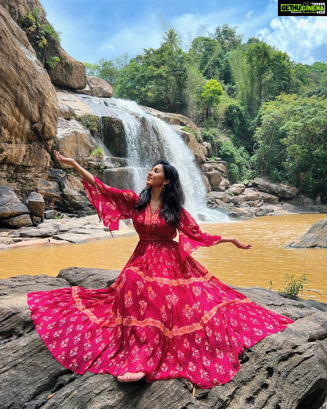 Vidhya Instagram – In tune with nature..quiet and still..love and joy🤍 ...