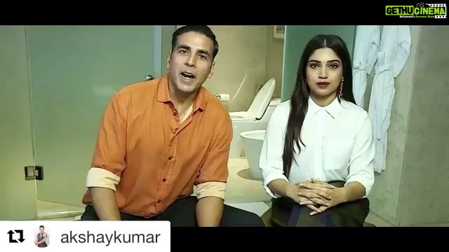 Bhumi Pednekar Instagram - #Repost @toiletthefilm (@get_repost) ・・・ No ...