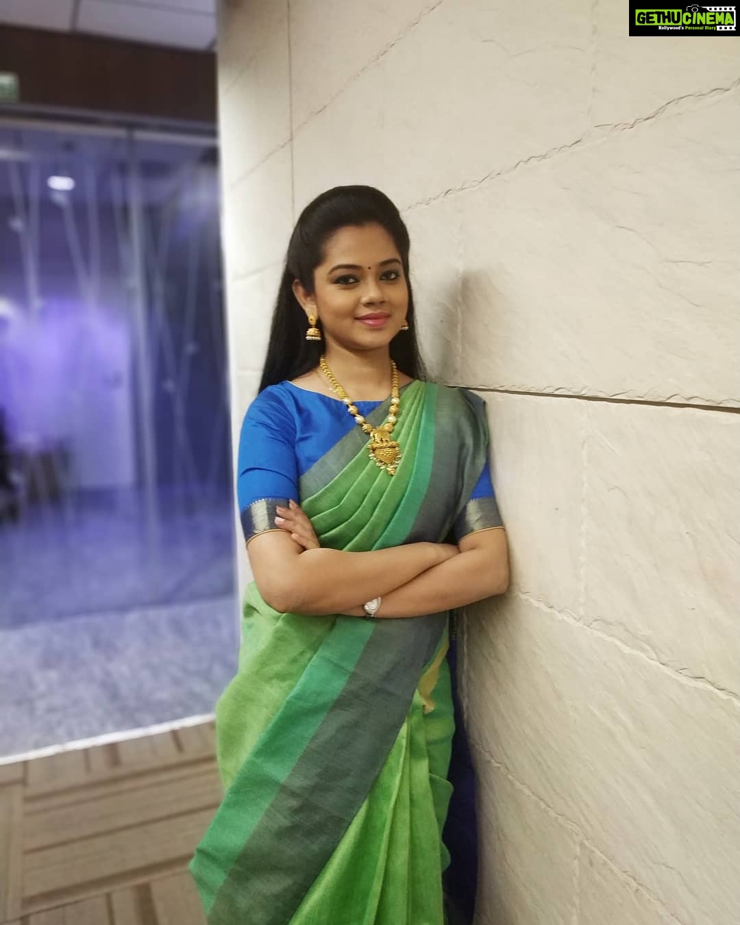 Anitha Sampath Instagram – #suntv #news #6pmnews #newsanchor # ...