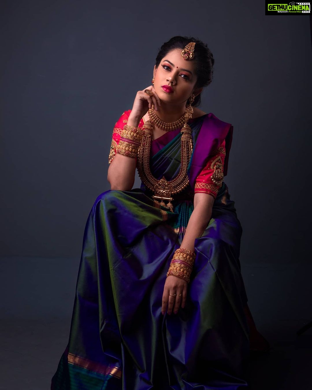 Anitha Sampath Instagram – #Rowdy_bride Makeup – @bhuviez_makeover ...