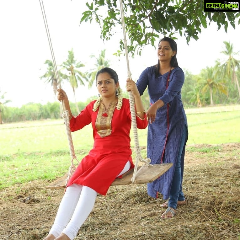 Anitha Sampath Instagram – #DANNY making..working still..with varalakshmi sarathkumar mam ...