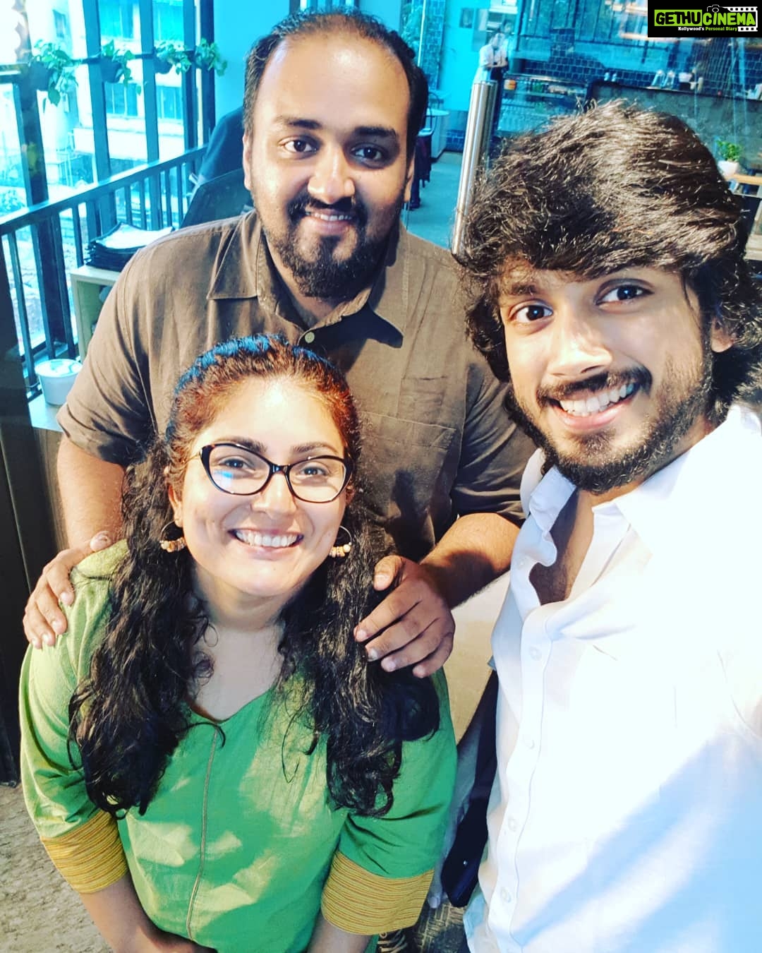 Kalidas Jayaram Instagram – Met this interesting husband wife director ...