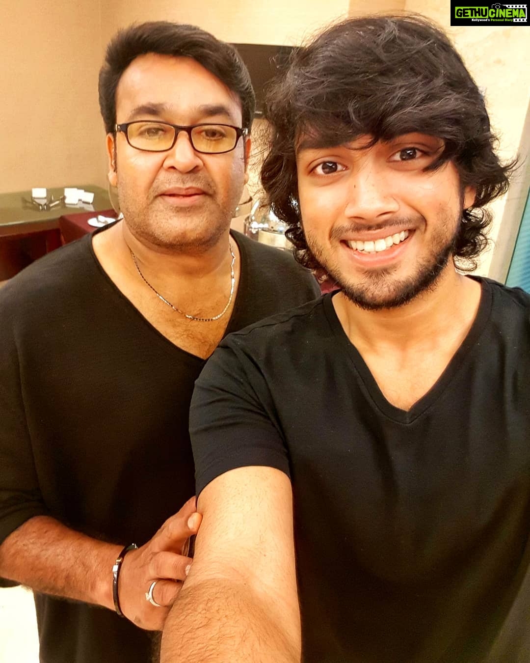 Kalidas Jayaram Instagram – Lalettan #ammashow | Gethu Cinema