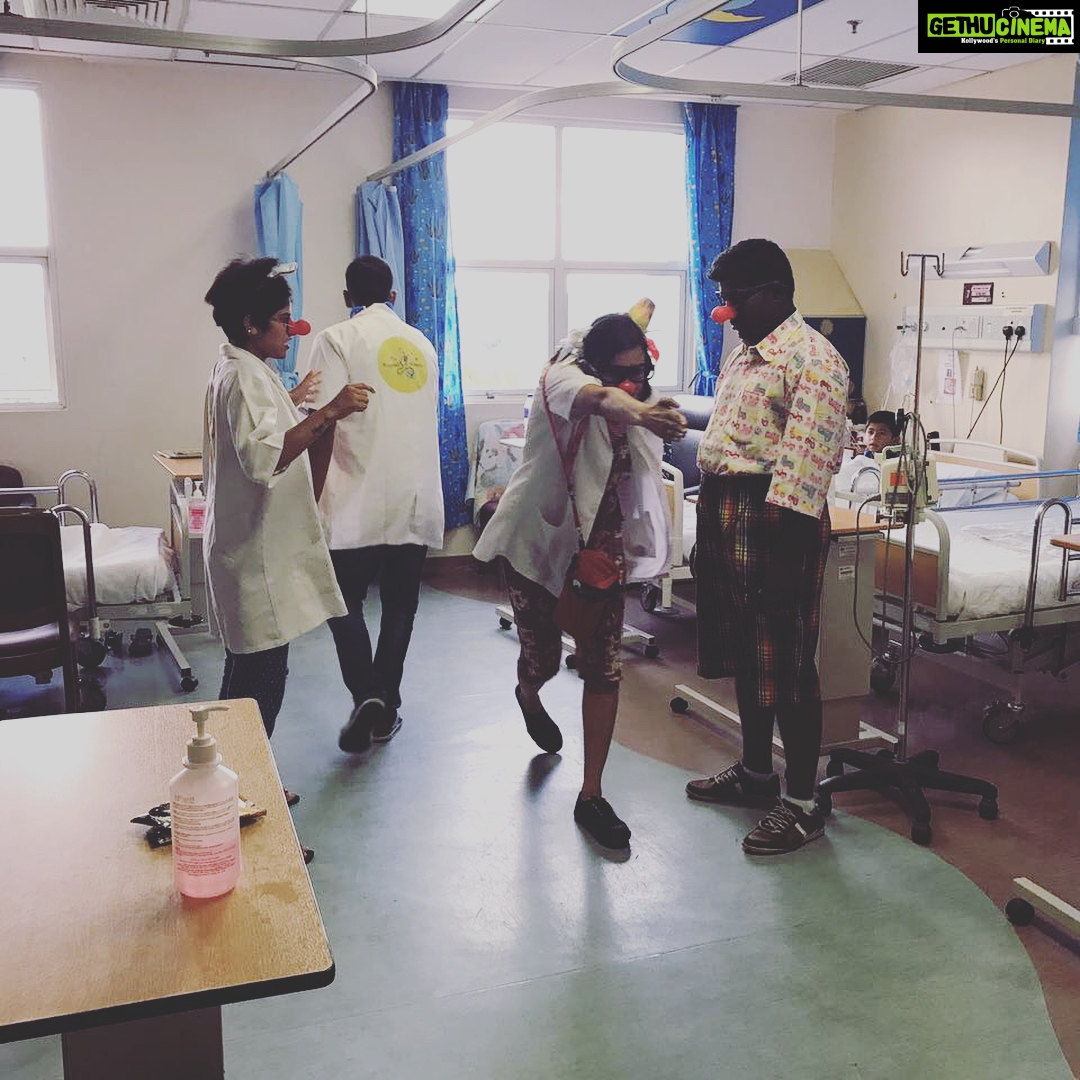 Maya Sundarakrishnan Instagram – Introducing ‘Hospital Clowning’, to ...