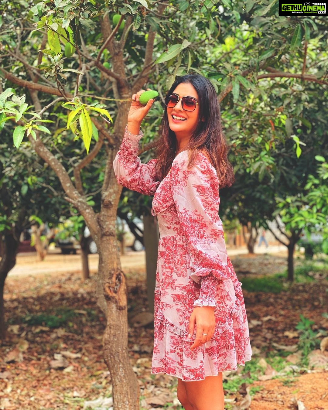 Payal Rajput Instagram – Summers are for mangoes and nostalgic 🥭🥰🥭 ...