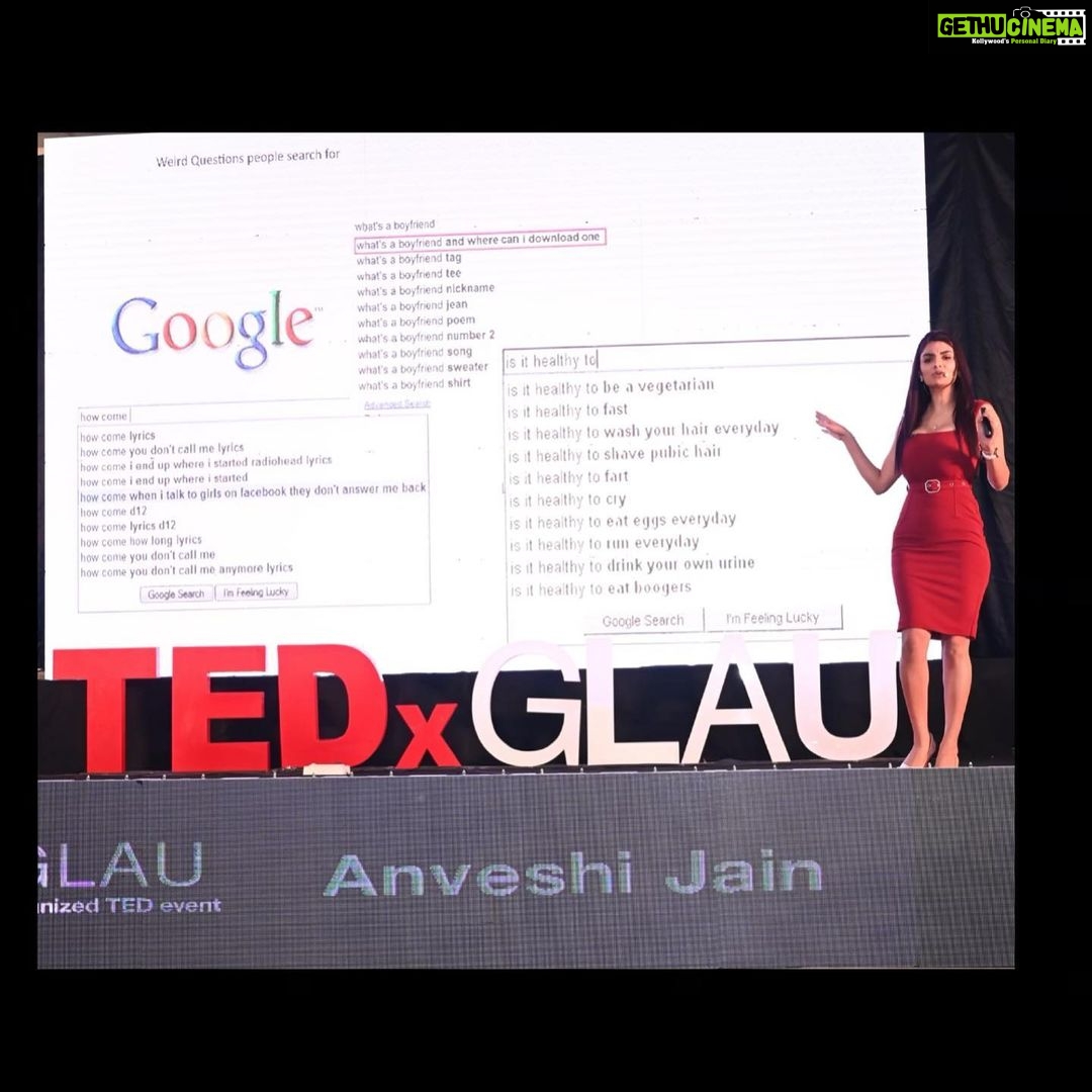 Anveshi Jain Instagram – बटर्फ़्लायज़ इन द Stomach 🦋। TED TALK is Out ...