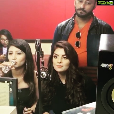 Anveshi Jain Instagram – G promotions in #ahmedabad with @myfmindia ...