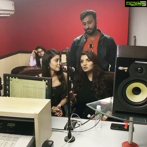 Anveshi Jain Instagram – G promotions in #ahmedabad with @myfmindia ...