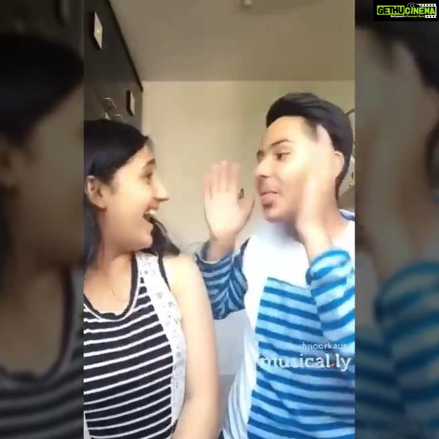 Ashnoor Kaur Instagram – Tag your short tempered friends👅😂 (sorry for the real slap 👅😂) # ...