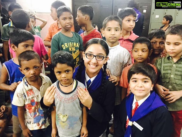 Ashnoor Kaur Instagram – My visit to the orphanage yesterday left a ...