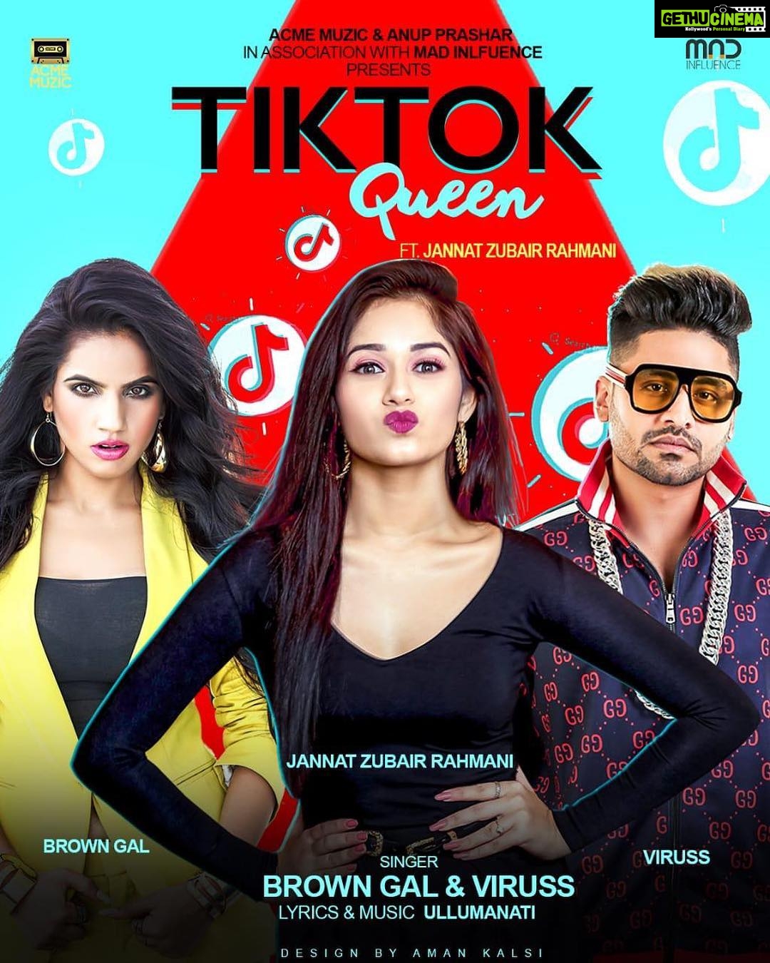 Jannat Zubair Rahmani Instagram – Here it is!! TikTok Queen Let’s ...