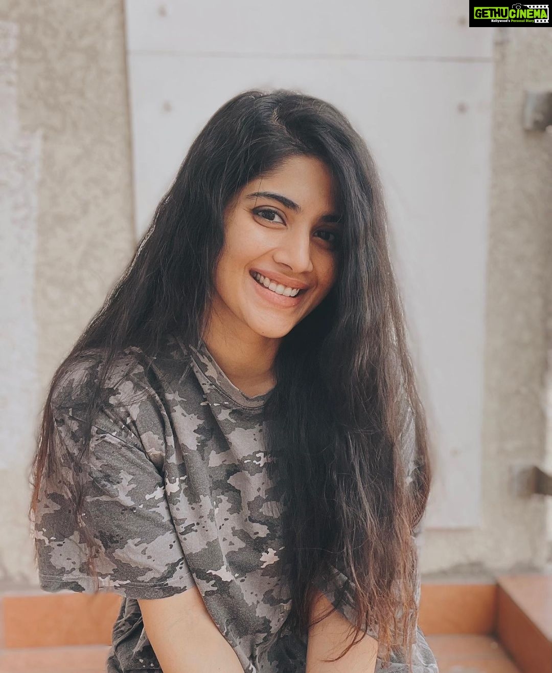 Megha Akash Instagram – Wild spirit, soft heart,sweet soul 🤍 | Gethu Cinema